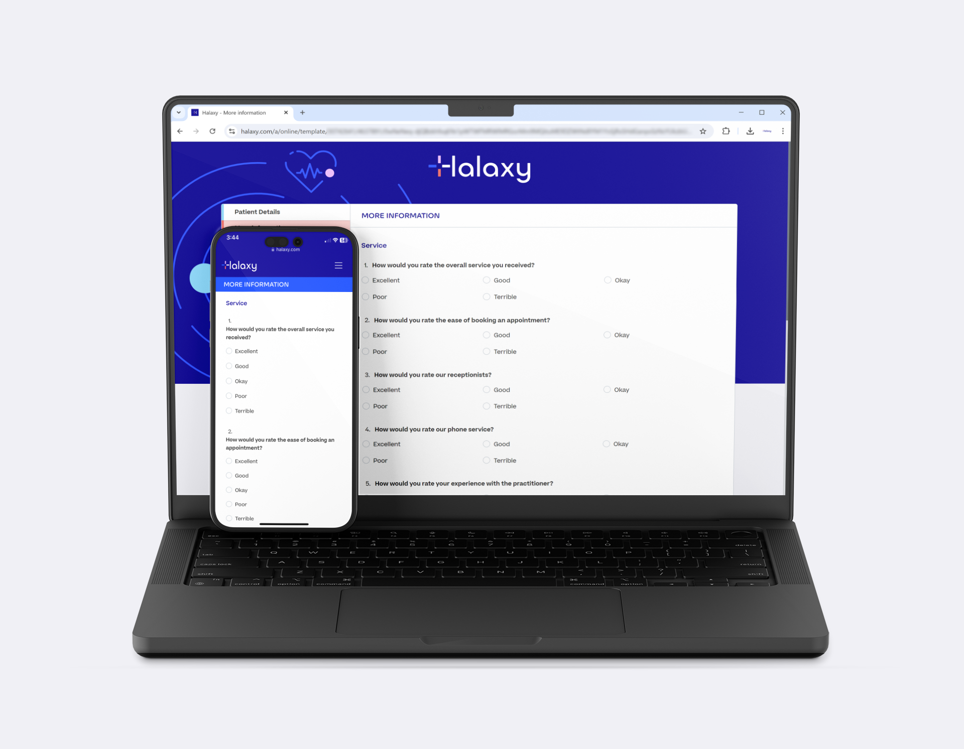 Create and send surveys – Halaxy Help Guide