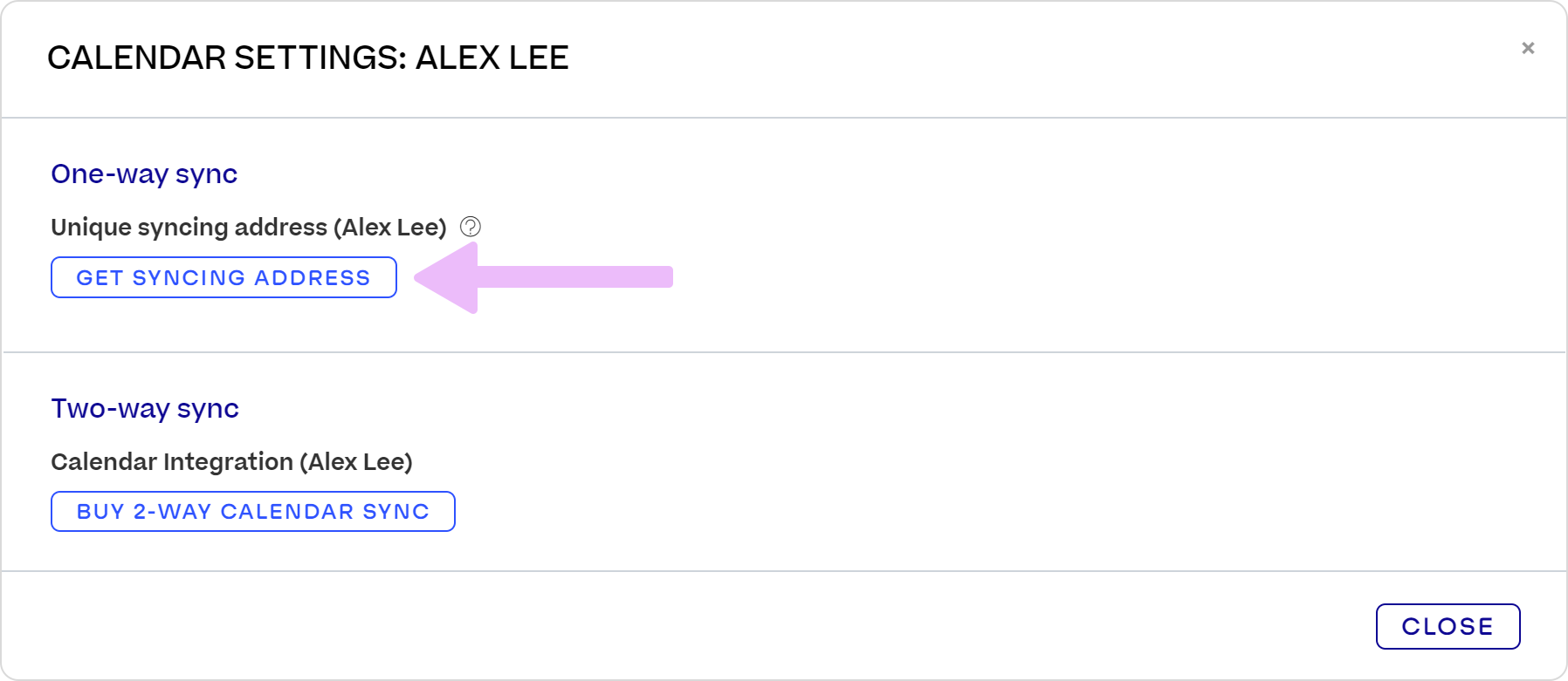 Sync your calendar (one-way) – Halaxy Help Guide