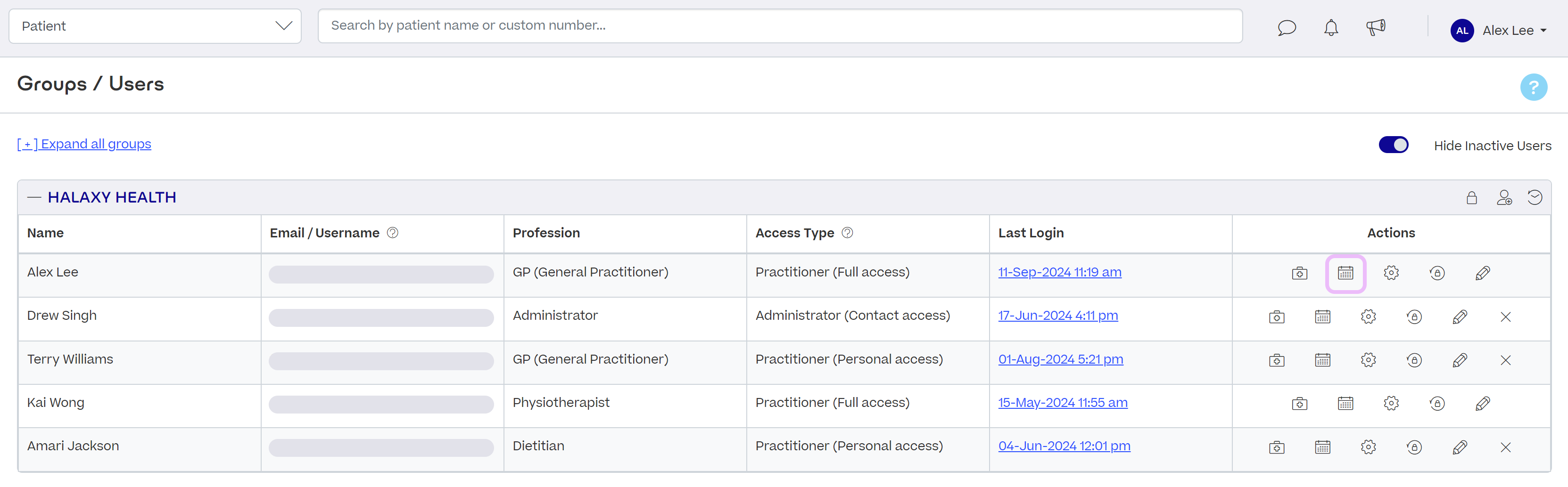 Sync your calendar (one-way) – Halaxy Help Guide