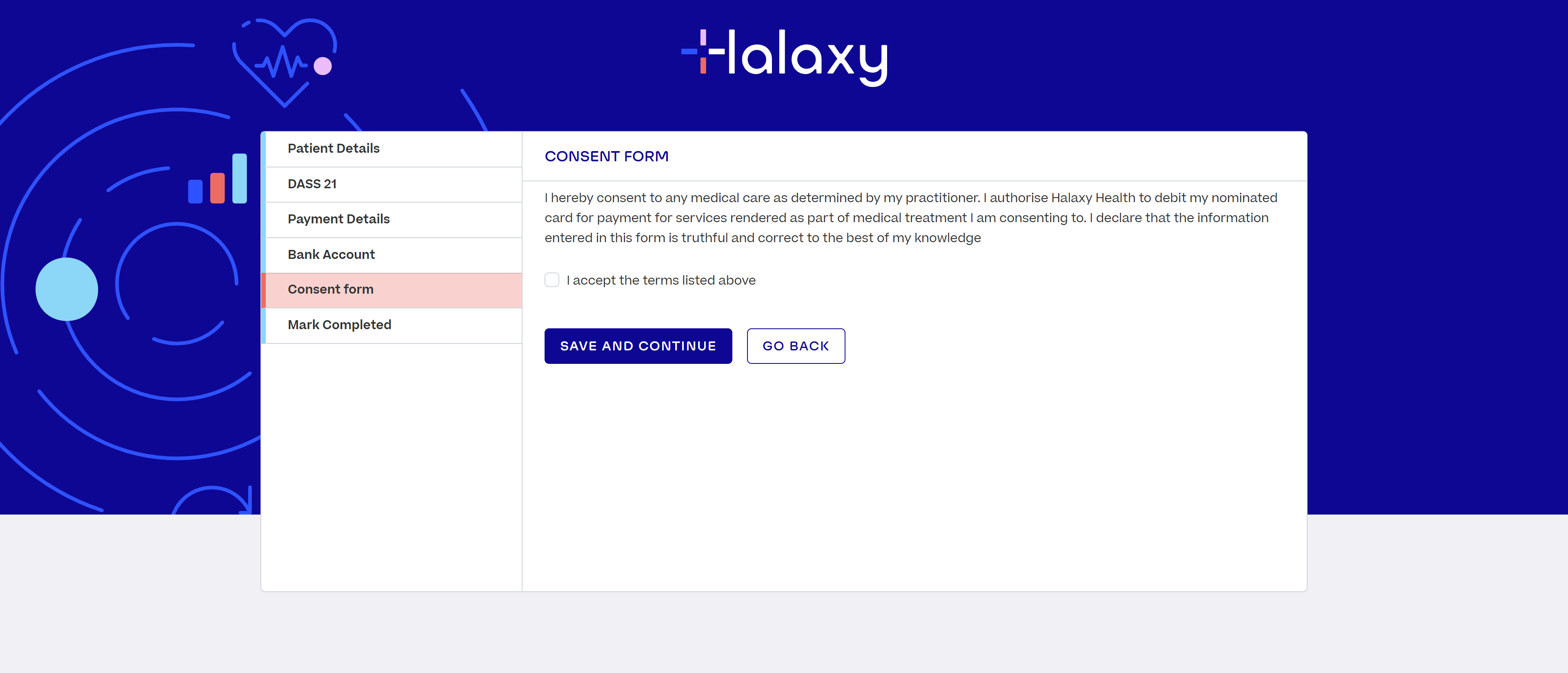 Create a consent or service agreement form – Halaxy Help Guide