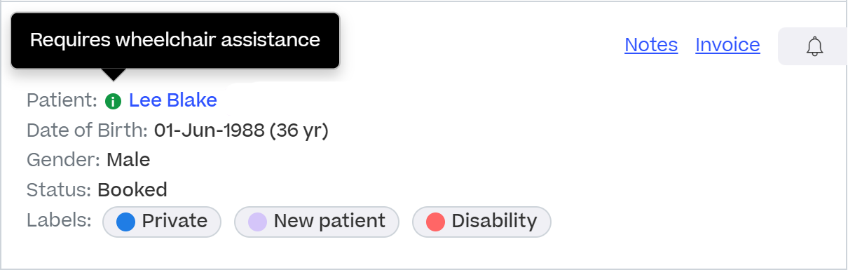 Add a patient alert – Halaxy Help Guide