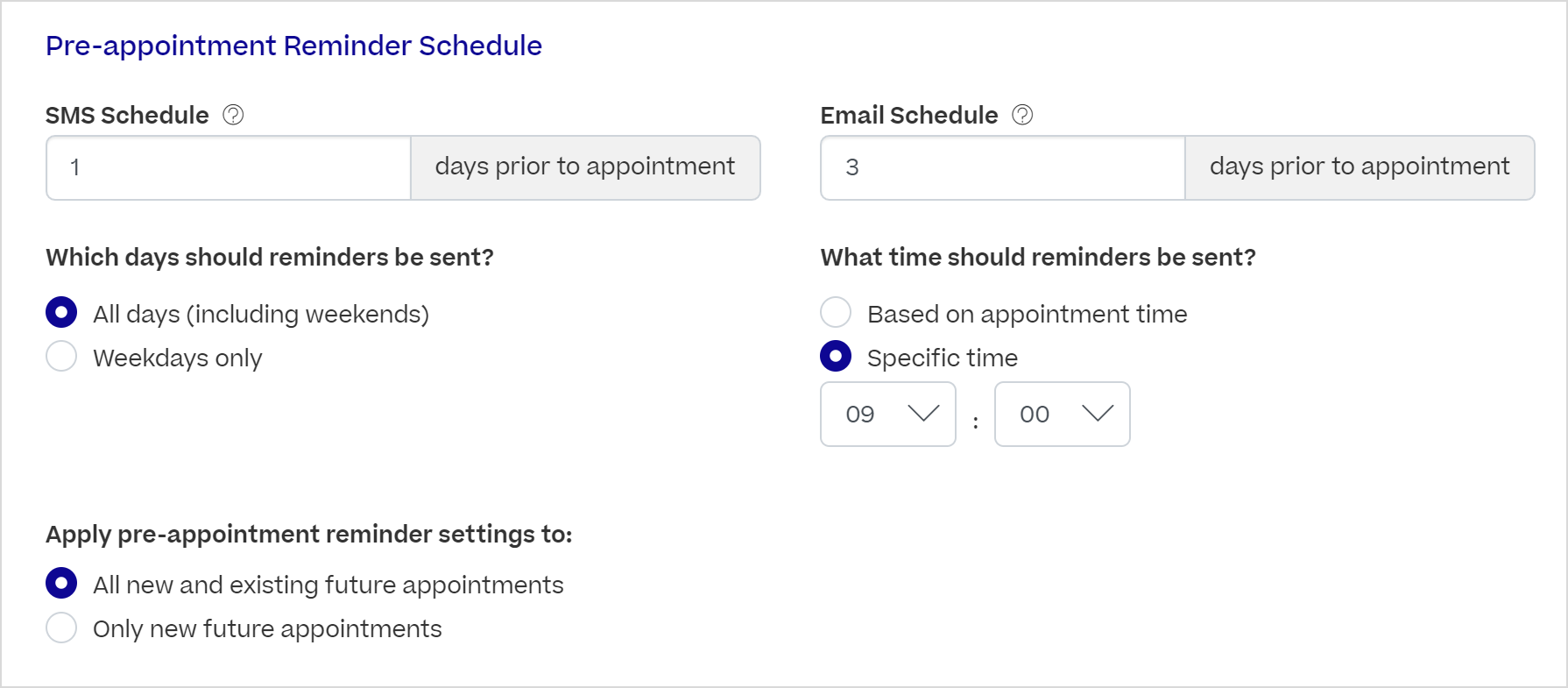 FAQ: Reminders – Halaxy Help Guide | United Kingdom (UK)