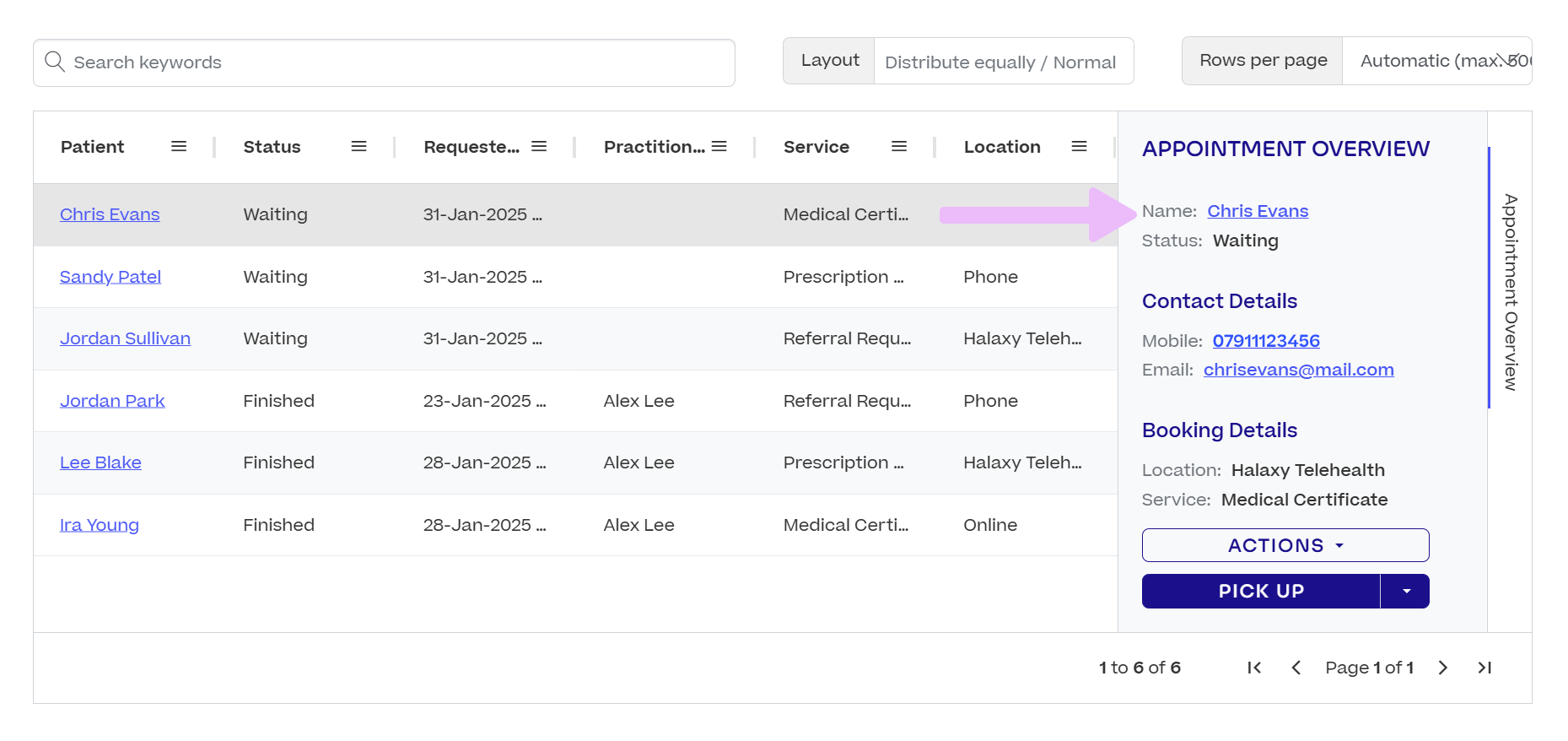 Guide to express appointments – Halaxy Help Guide | United Kingdom (UK)
