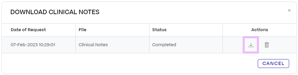 Export all clinical records for a patient – Halaxy Help Guide | United Kingdom (UK)