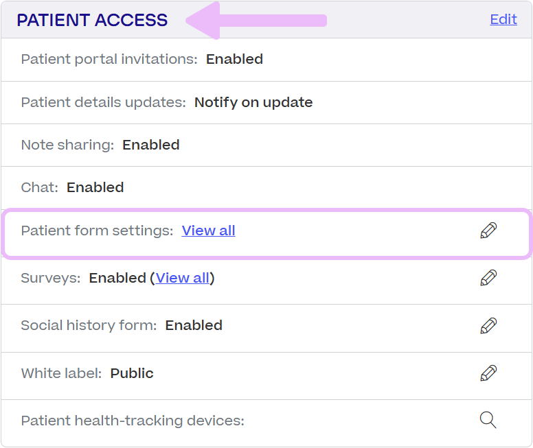 Enable automatic patient forms for online bookings – Halaxy Help Guide