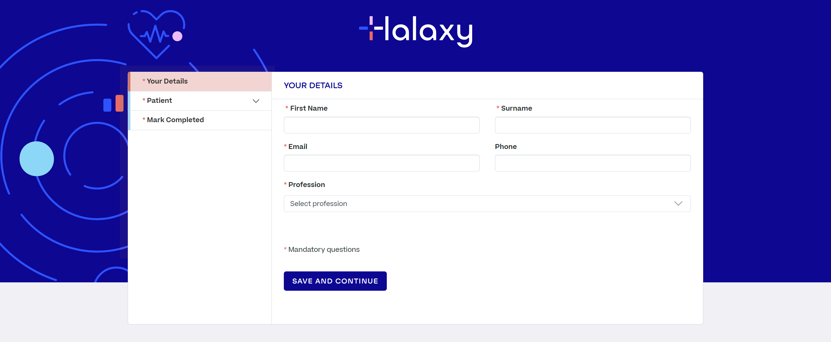 Create a patient form for professional contacts – Halaxy Help Guide | United Kingdom (UK)
