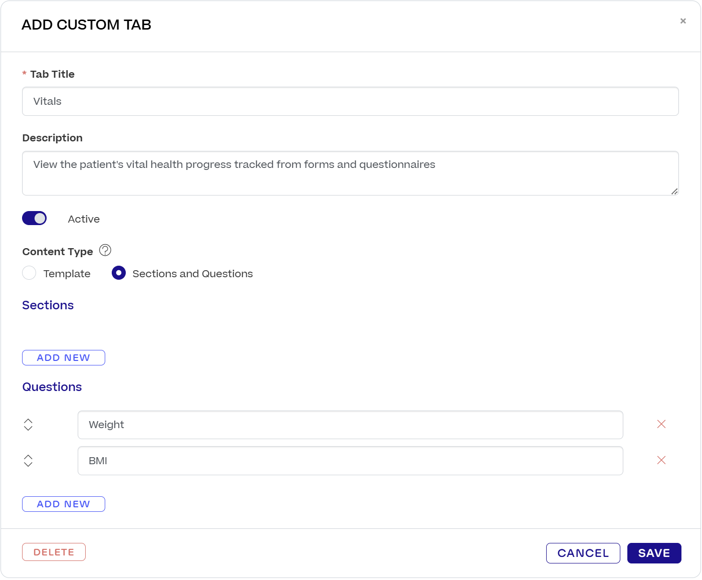 Set up your clinical sidebar – Halaxy Help Guide