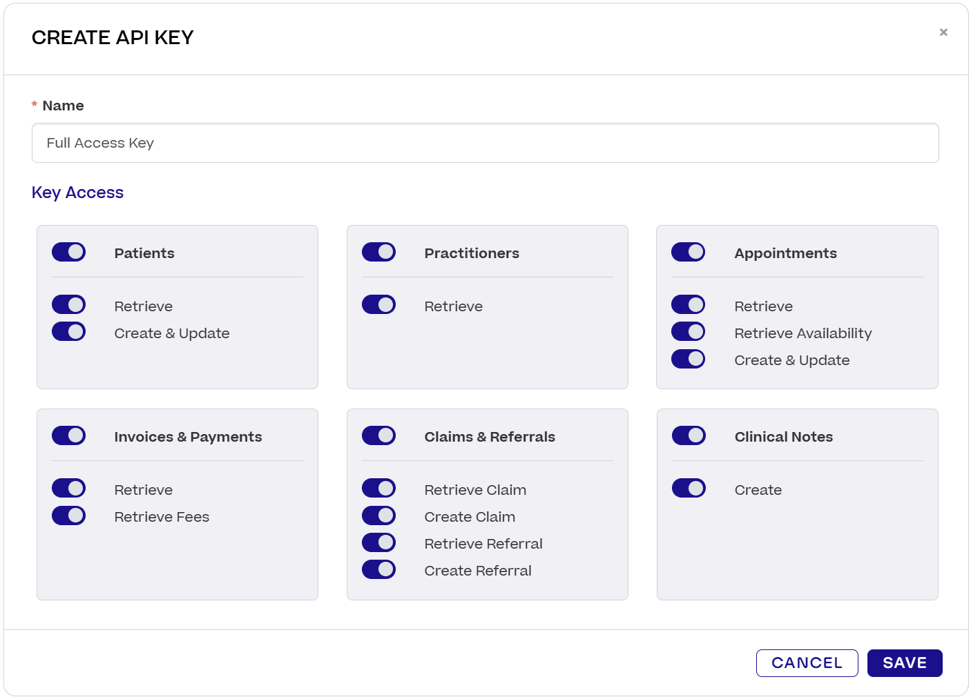 Guide to Halaxy API – Halaxy Help Guide