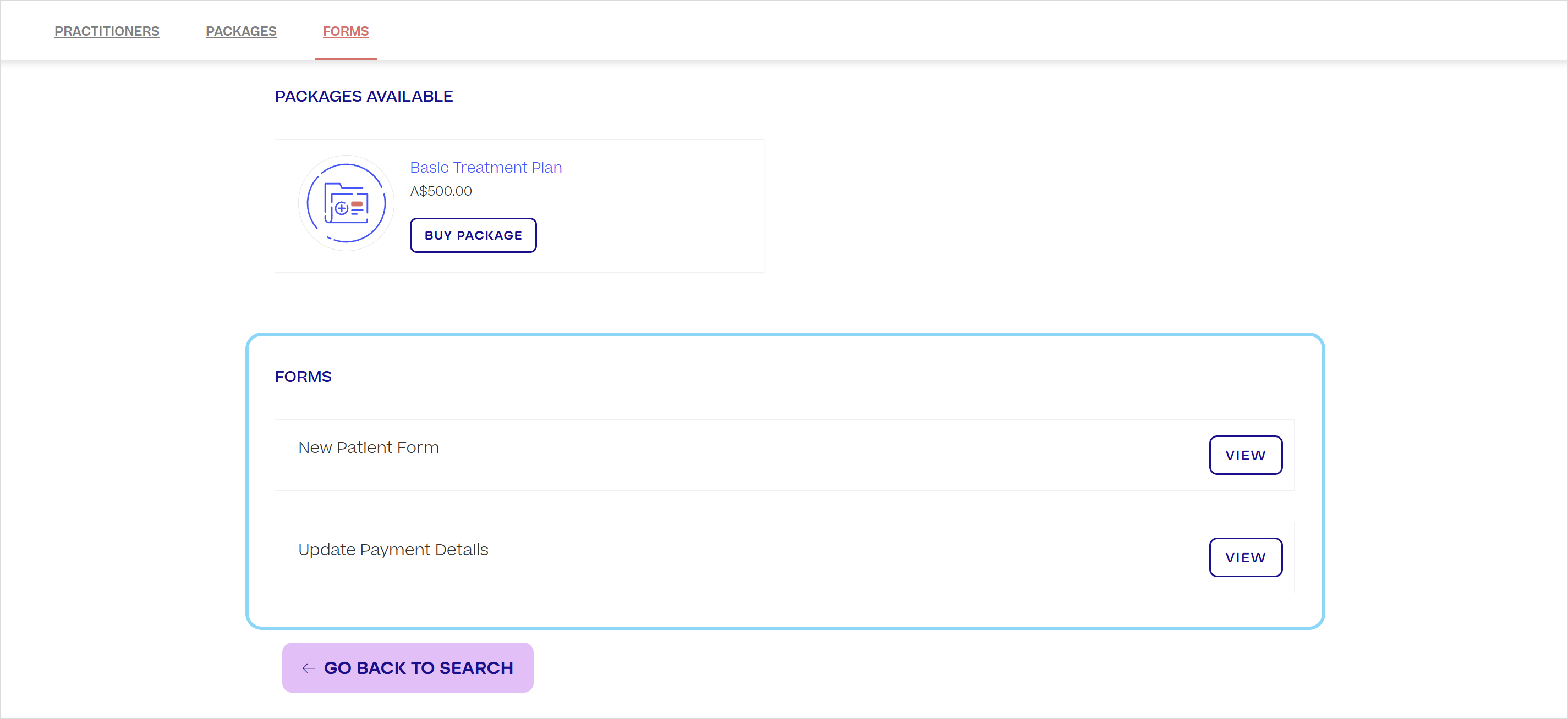 Share a patient form link – Halaxy Help Guide