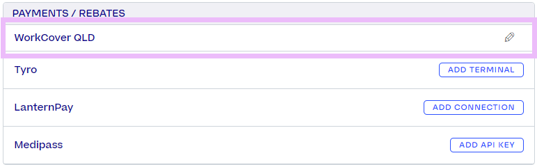 Connect WorkCover Queensland – Halaxy Help Guide