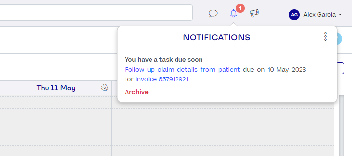 Guide to tasks – Halaxy Help Guide