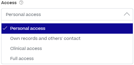 Restrict a user to read-only access – Halaxy Help Guide