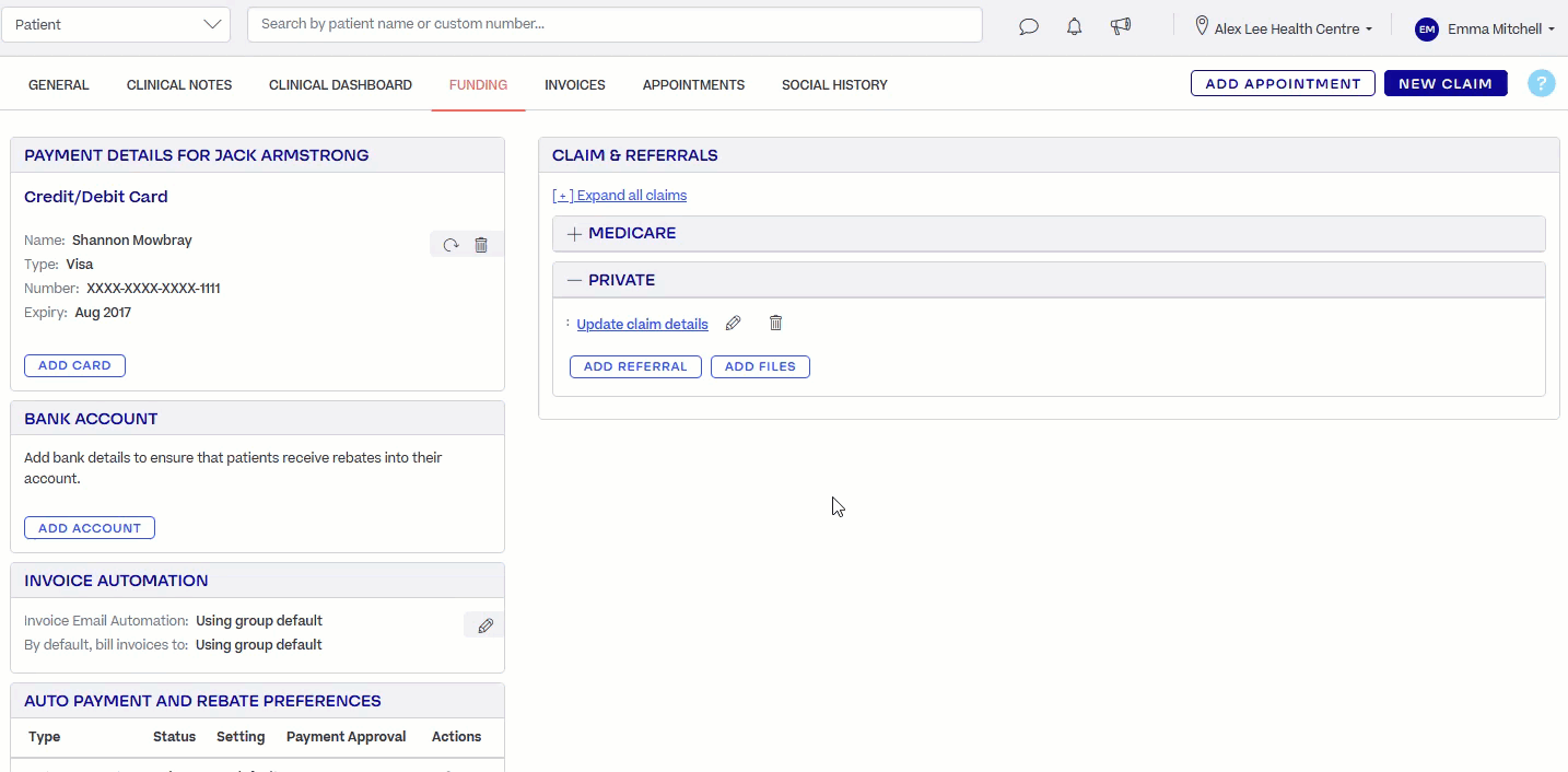 FAQ: Claims, Referrals and Funding – Halaxy Help Guide