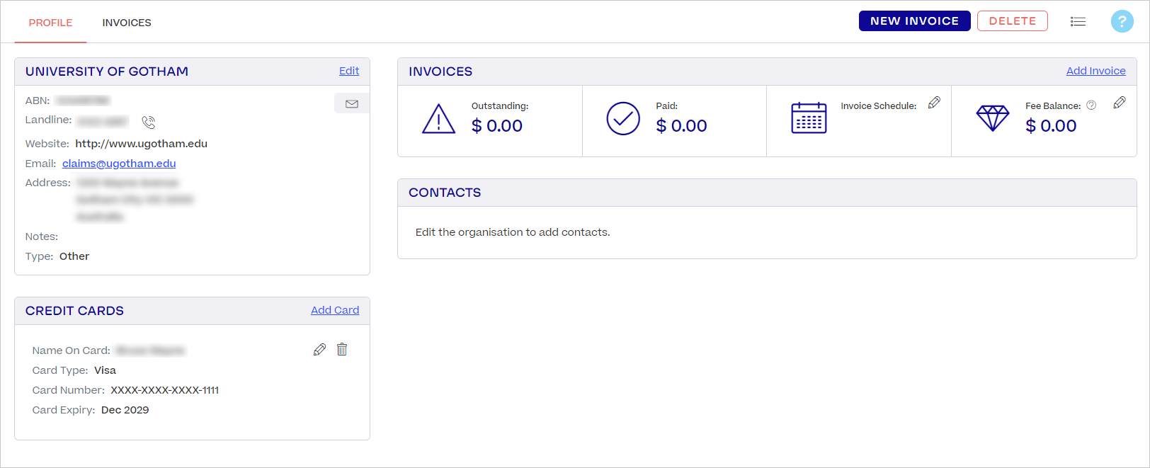 Guide to third party billing – Halaxy Help Guide